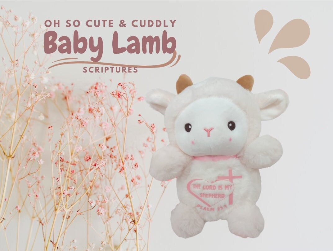 Baby Lamb|babychristening|baptism Gift|the Lord is My Shepherd ...