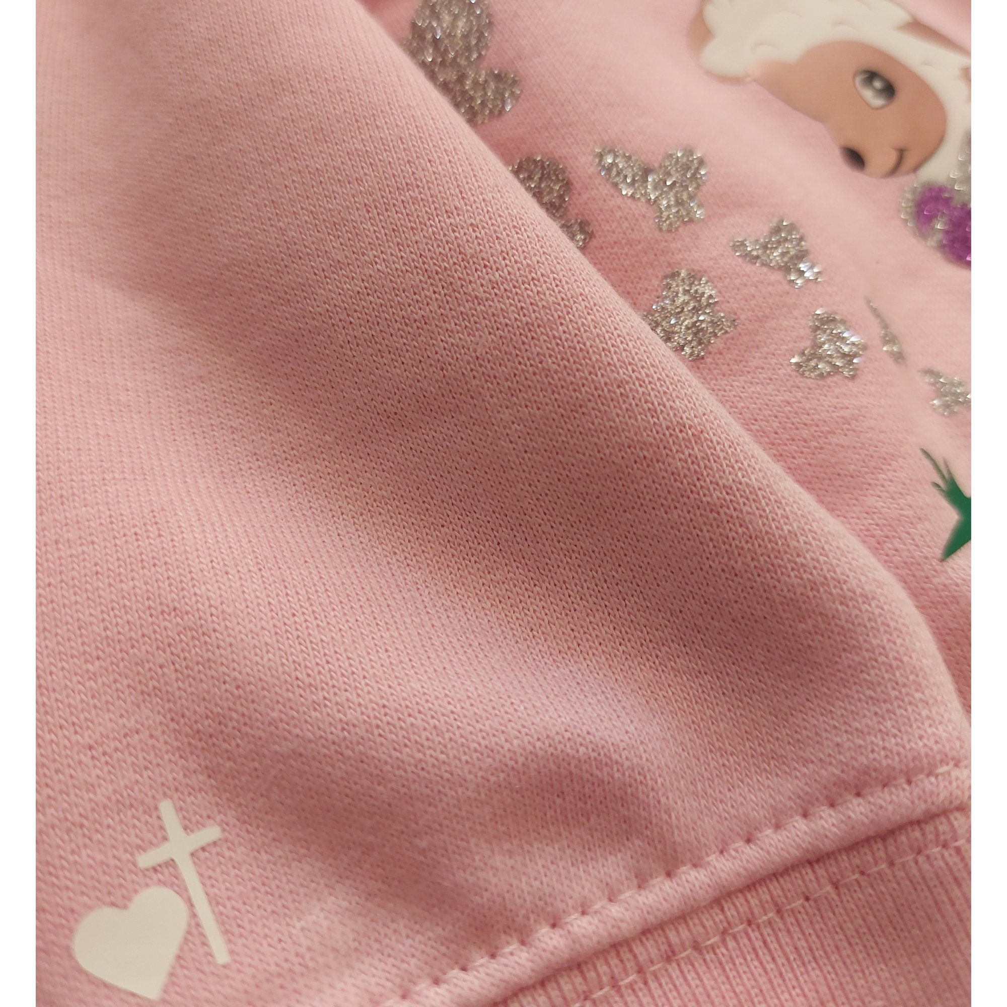 The Lord is My Shepherd Fleece Sweater| Toddler Glitter Sweater ...