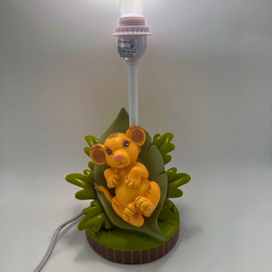 Disney the Lion King Lamp Baby Simba Nursery Night Light Children's ...