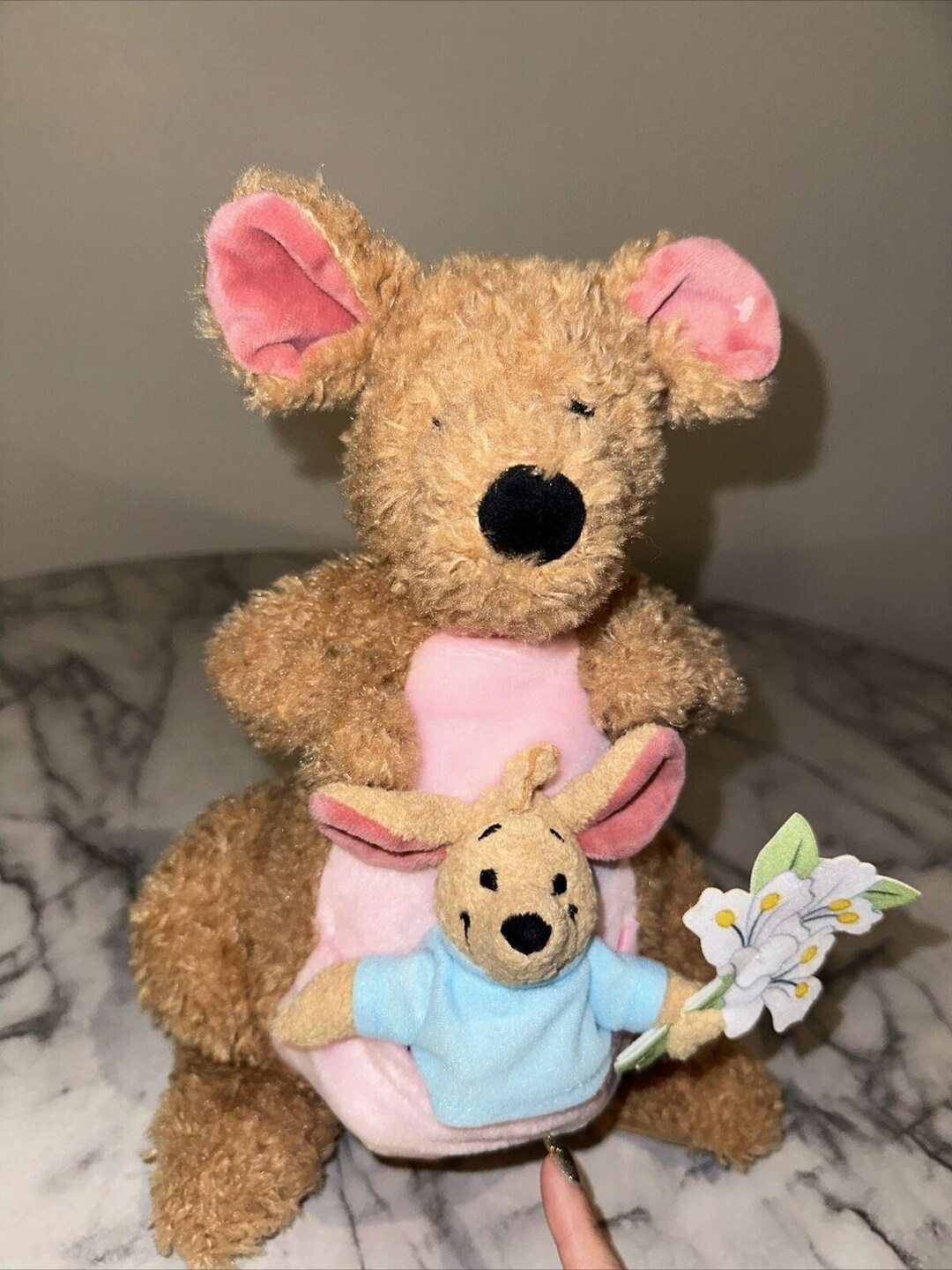 Disney Kanga Roo Winnie the Pooh & the Honey Tree 55th Anni Plush ...