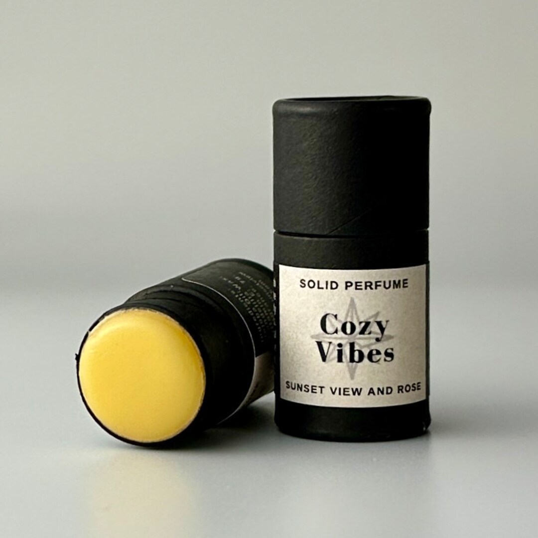 Vanilla Cocoa Butter and Ylang Ylang | Cozy Vibes Solid Perfume - Etsy