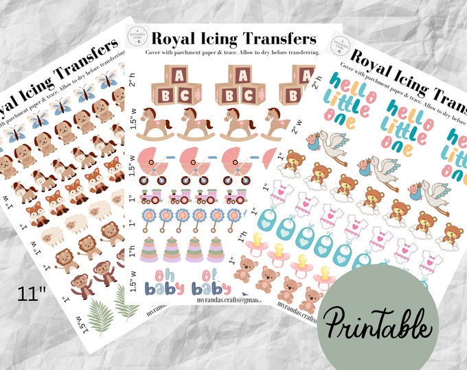 Baby Transfer Sheet - Etsy