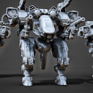3D Printed Mech for Tabletop - Etsy