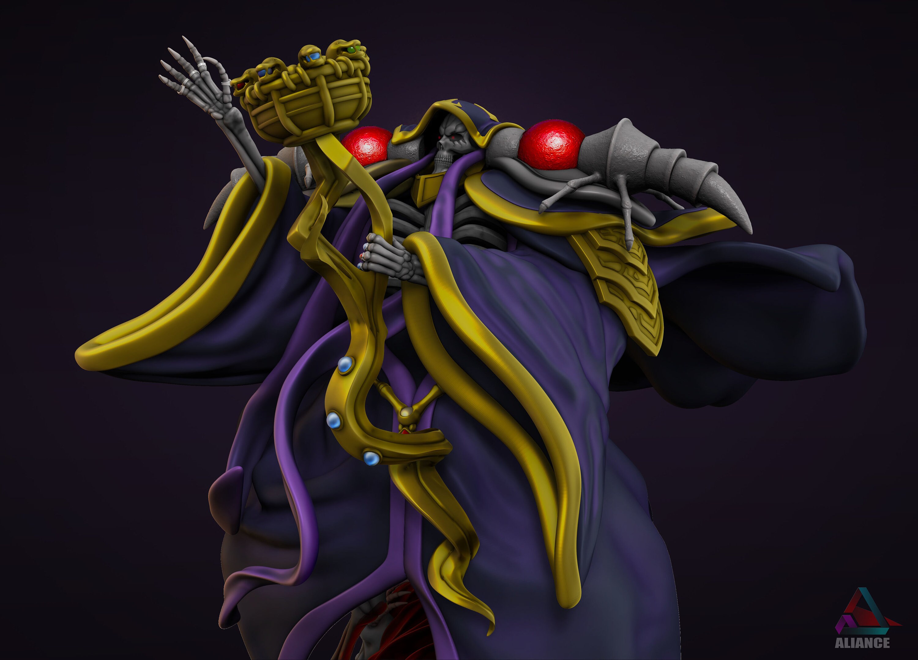 Ainz Owl Gown Overlord - Etsy