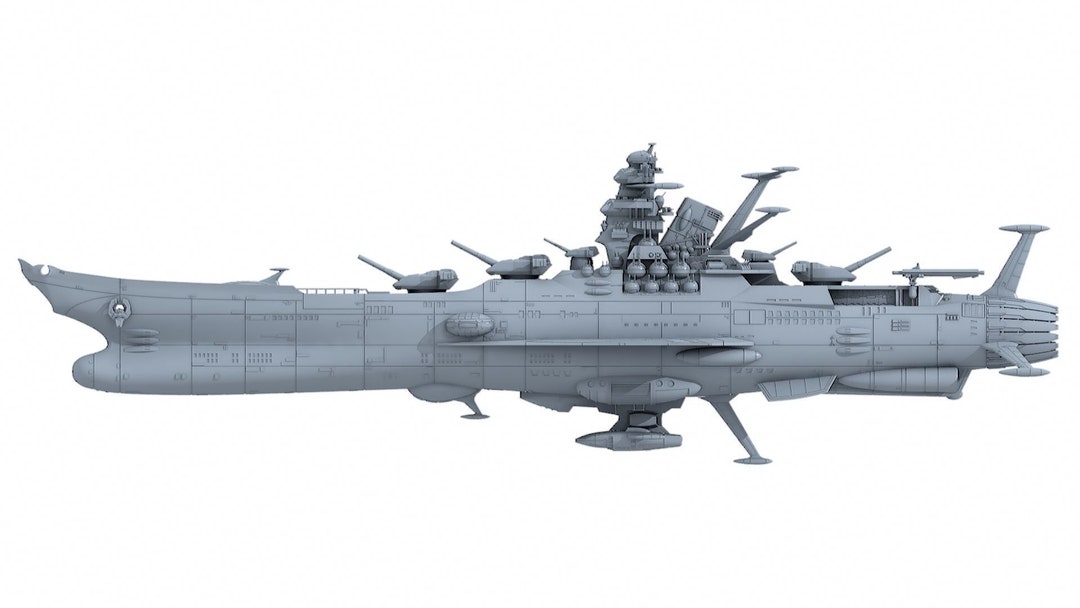 Space Battleship Yamato 2199 Model - Etsy