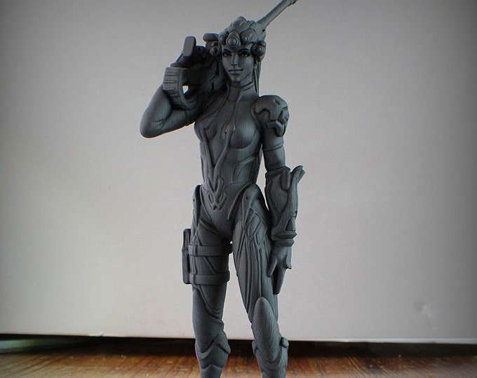 3D Printed Widowmaker Figure Overwatch - Etsy
