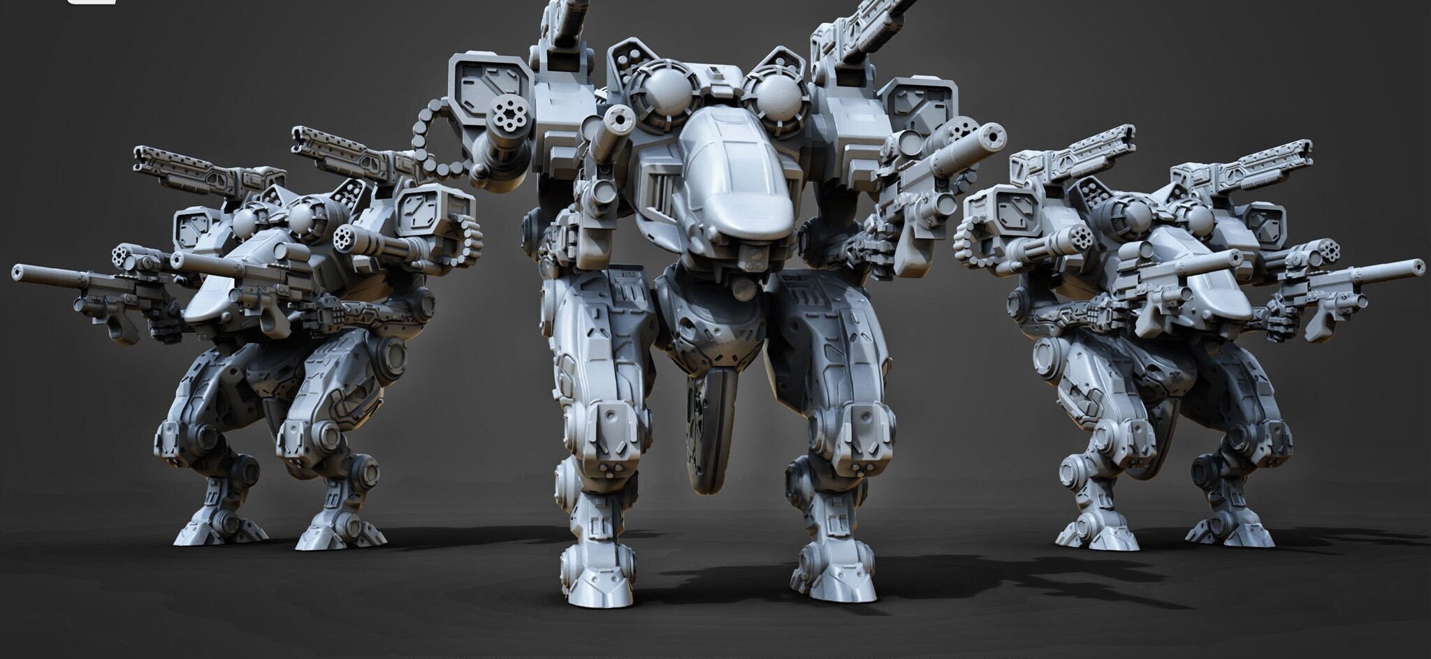3D Printed Mech for Tabletop - Etsy