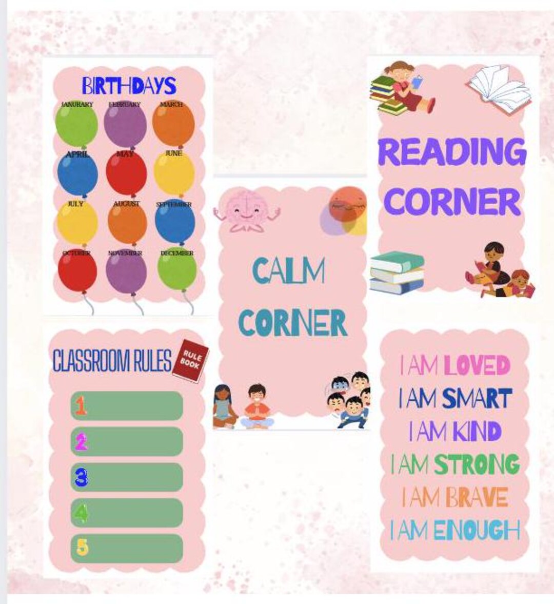 Classroom Posters | Printable Classroom Decor | Printable Classroom ...