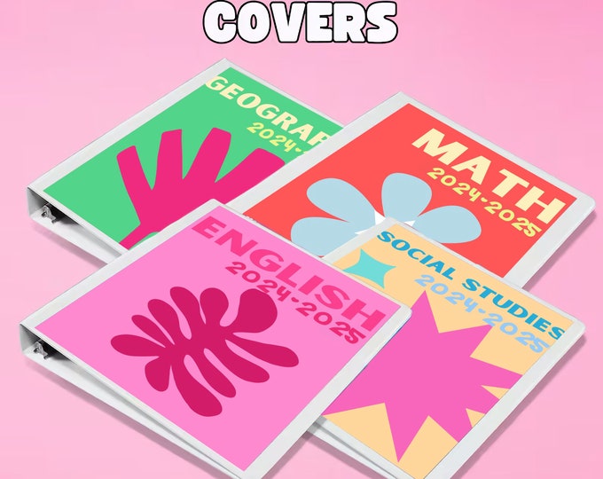 Preppy Binder Cover Preppy Binder Cover Printable Notebook Cover Preppy ...