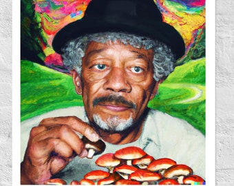 Morgan Freeman - Etsy