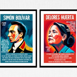 Hispanic Heritage Month Posters Leaders Hispanic Heritage Month ...