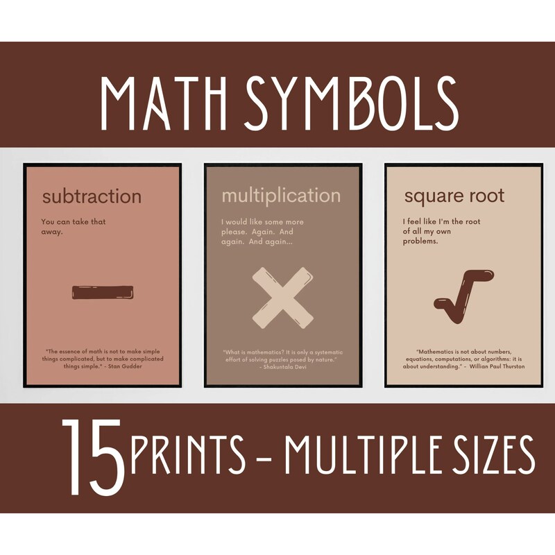 Mathematics Wall Art - Etsy