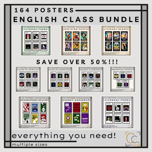 English Classroom - Etsy