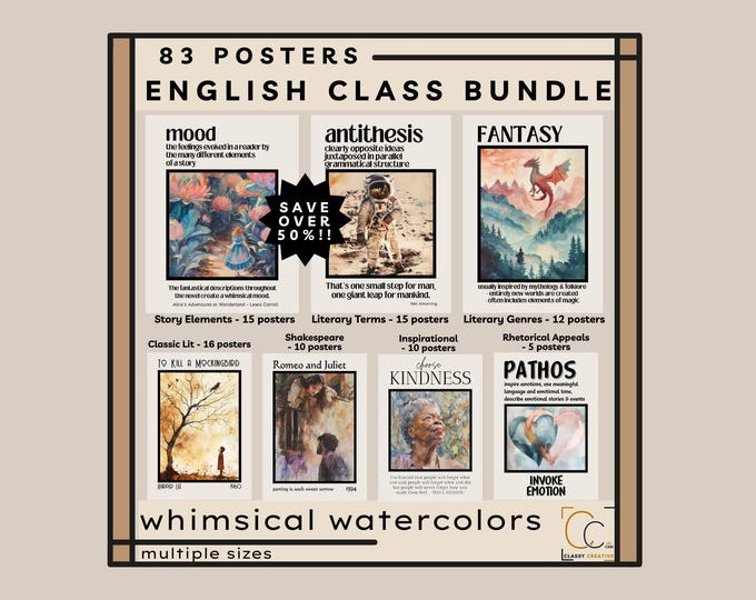 Transition Words and Phrases Posters Set of 12, Modern English ...