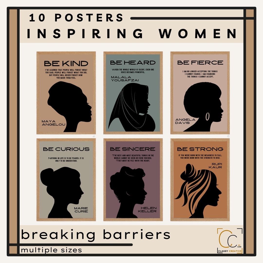 Inspirational Women Quotes March Women's History Month Historical Women ...