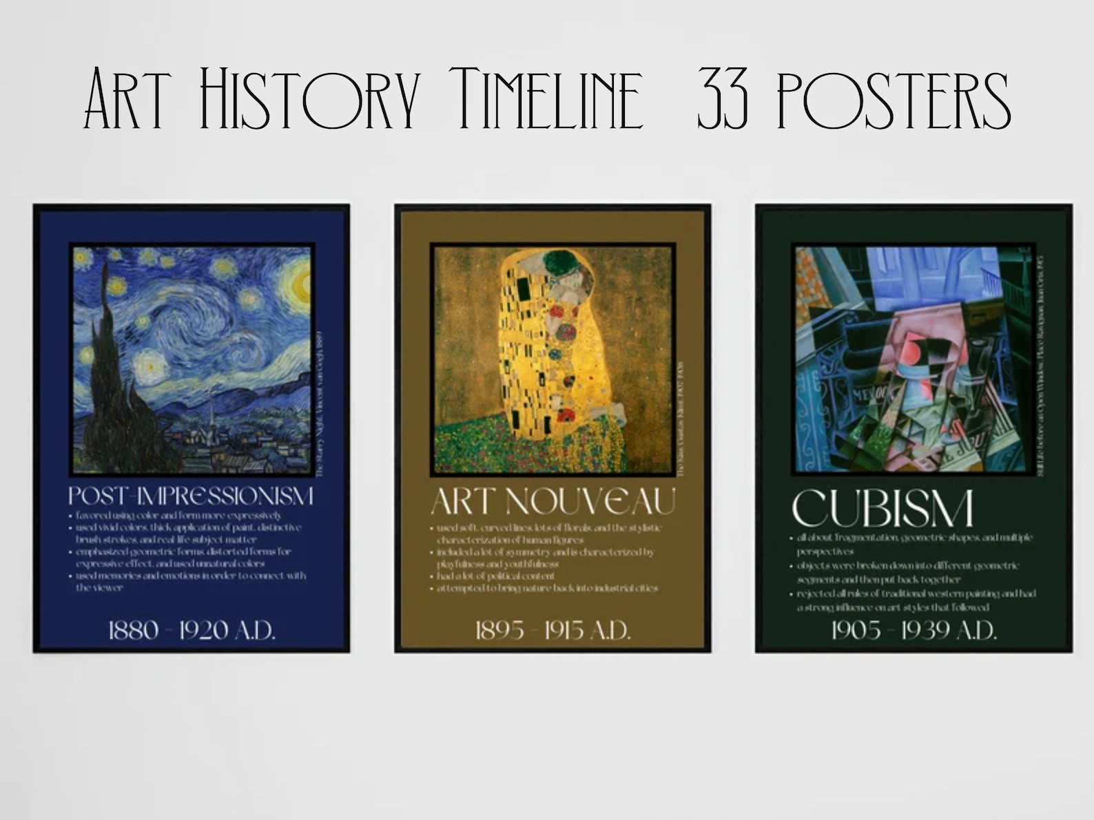 Art Classroom Bundle High School Art Classroom Decor Art - Etsy