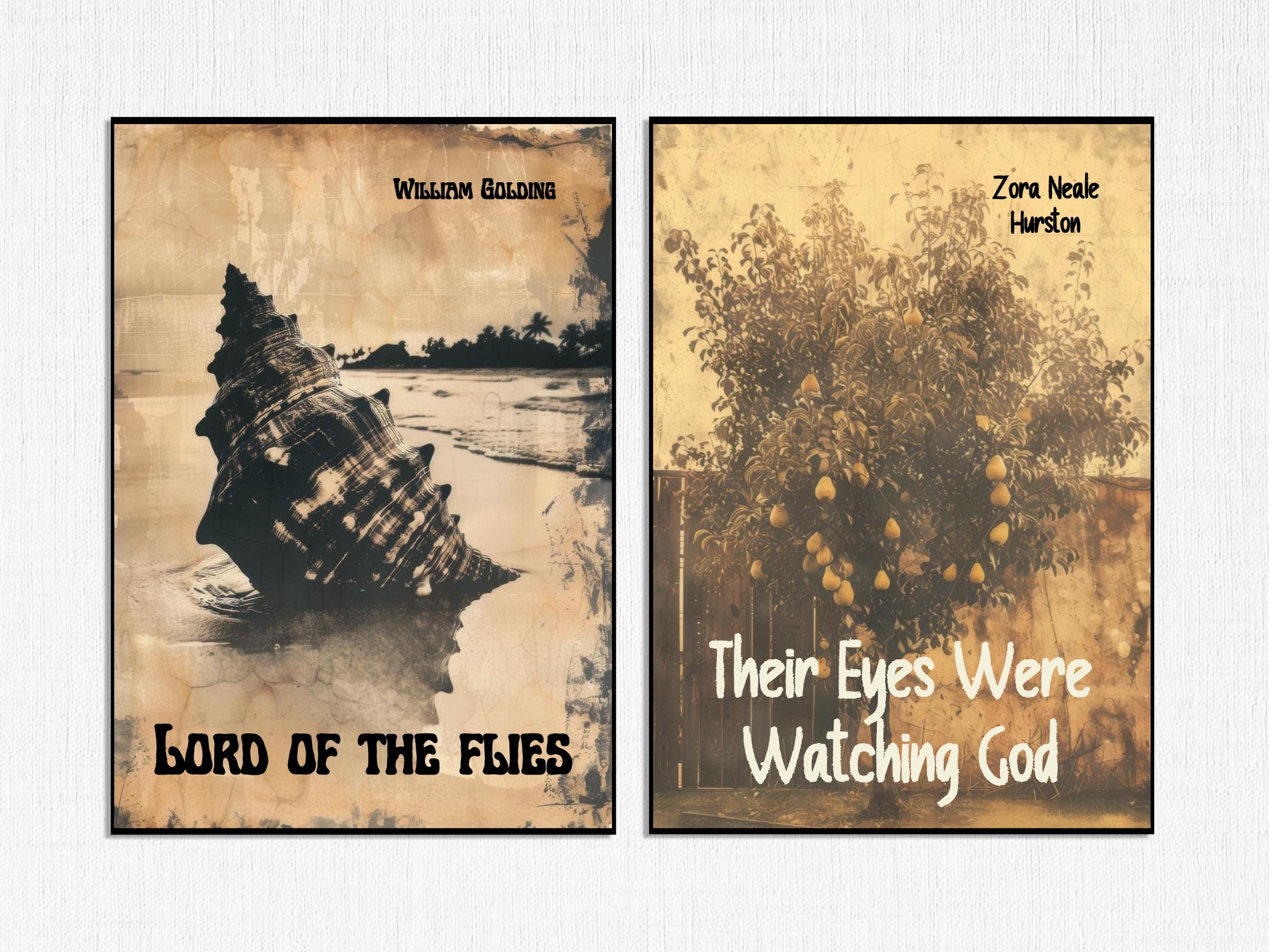 Classic Literature Posters: High School English Classroom Decor Vintage ...