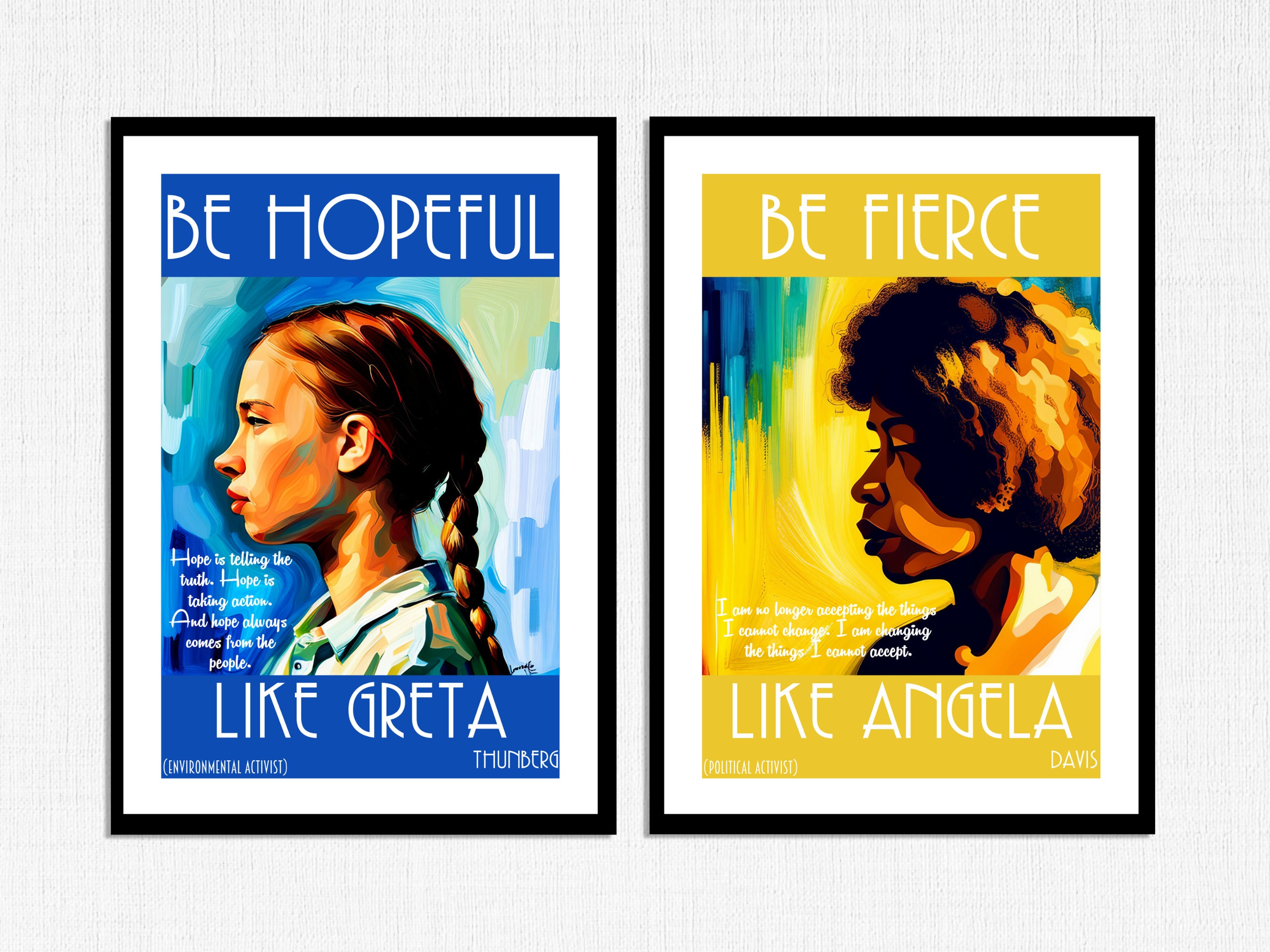 Women's History Month Posters: Famous Female Leaders, Inspiring Role ...