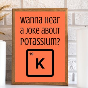Chemistry Puns Posters: Funny Science Classroom Poster Middle School ...