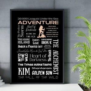 Literary Genres Posters, High School English Classroom Decor, School ...