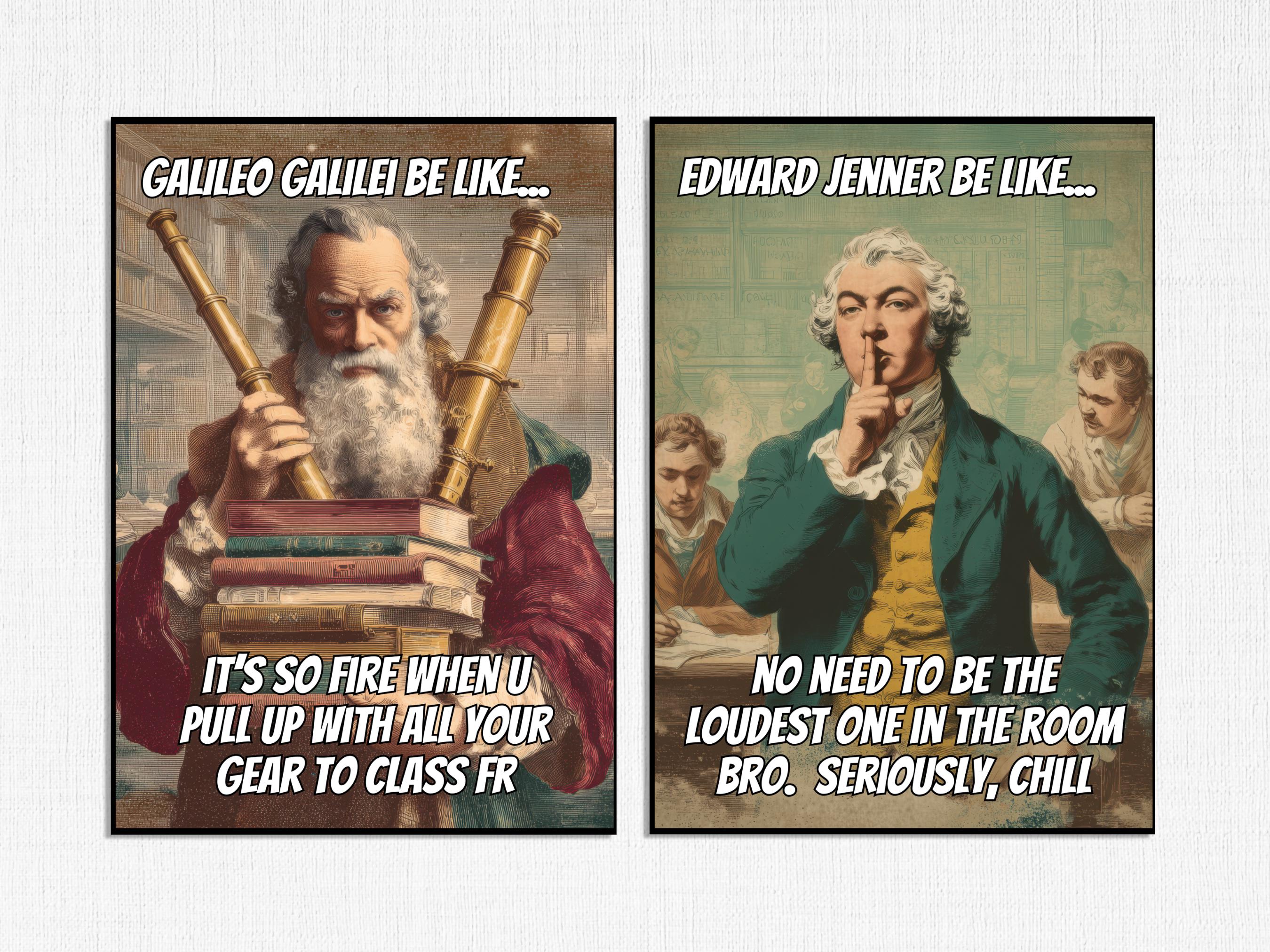 Science Classroom Rules Posters: Funny Gen Alpha Classroom Rules Famous ...