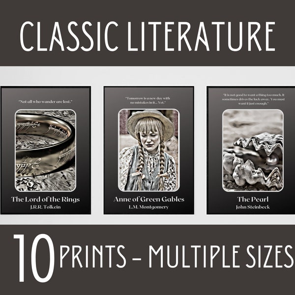 Literature Poster - Etsy