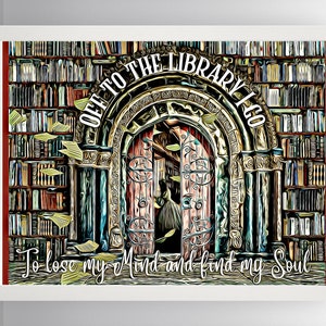 Reading Posters, English Classroom Decor, Inspirational Library Posters ...