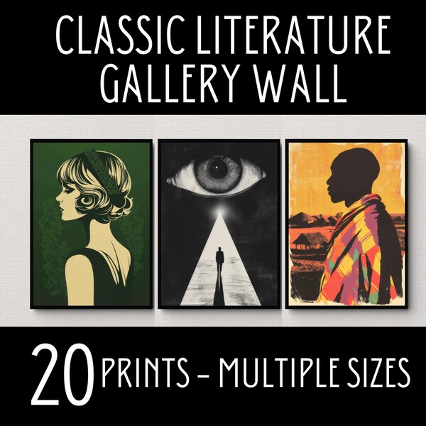 Book Cover Poster - Etsy UK