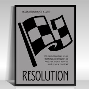 Story Elements Posters Writing Structure Devices Parts of the Plot ...