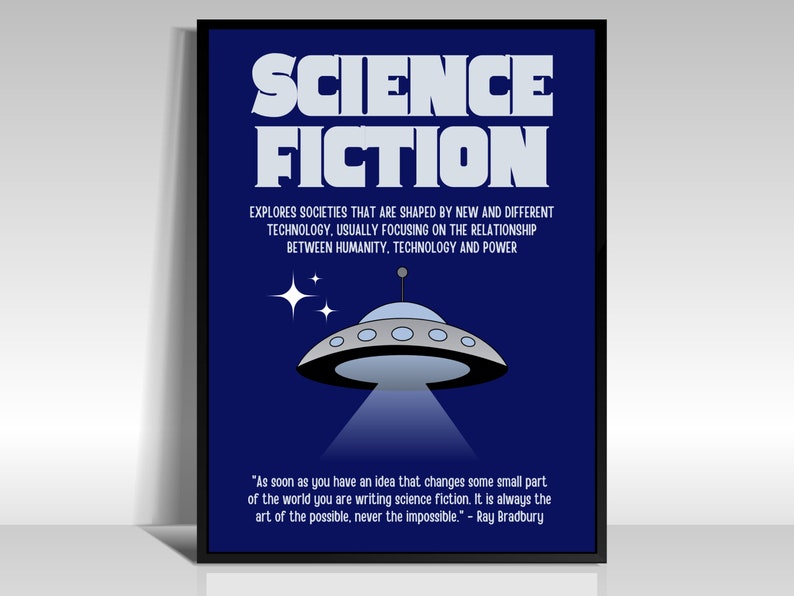 Literary Genres Poster Bundle Literary Prints Novel Genres - Etsy