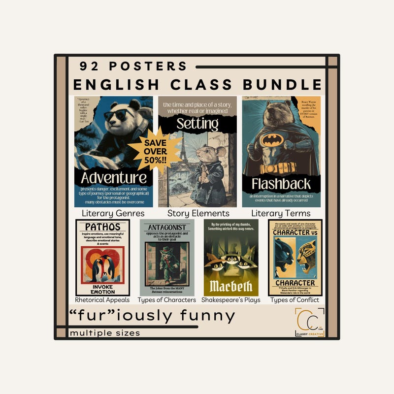 Classroom Poster - Etsy