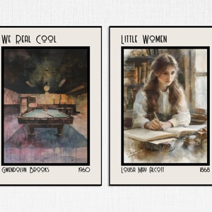 Classic Literature Posters High School English Classroom Posters ...