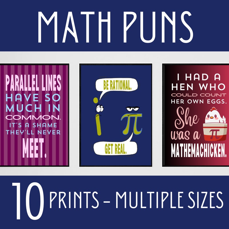 Math Decor - Etsy