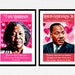 Black History Month Posters, Valentine's Day Decor, African American ...
