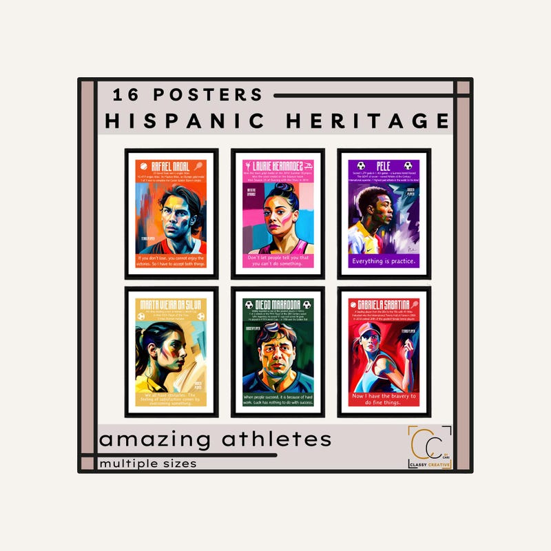 Hispanic Heritage Poster - Etsy