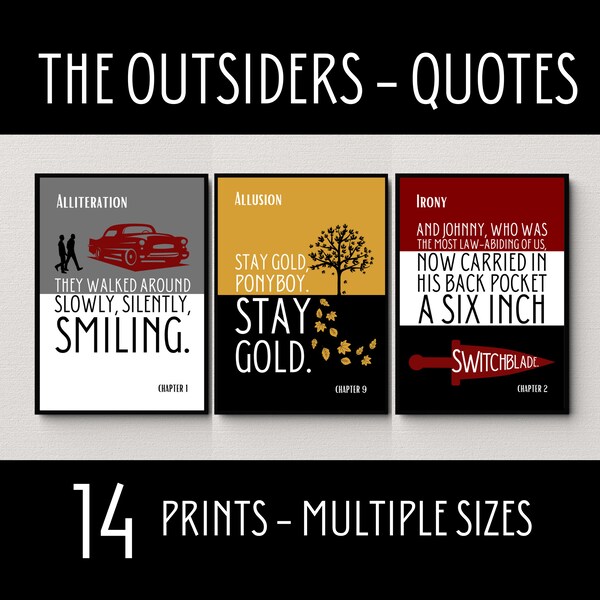 The Outsiders - Etsy