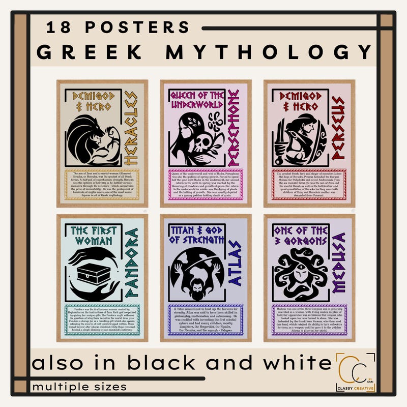 Greek Mythology - Etsy