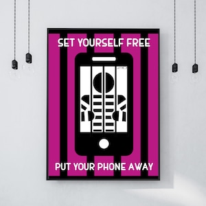 Classroom Rules Posters Classroom Management Decor No Phones Poster ...