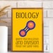Biology Puns Science Classroom Decor Middle School Science Posters High ...