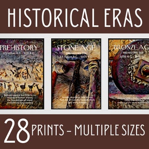 Historical Thinking Concepts Posters World History Version Posters for ...