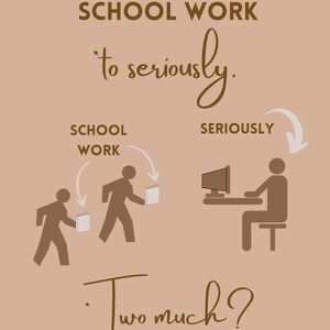 Funny Grammar Posters, Middle School English, Grammar Mistakes Print ...