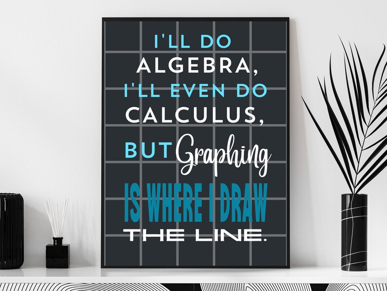 Mathematics Puns Funny Math Classroom Decor Math Jokes - Etsy