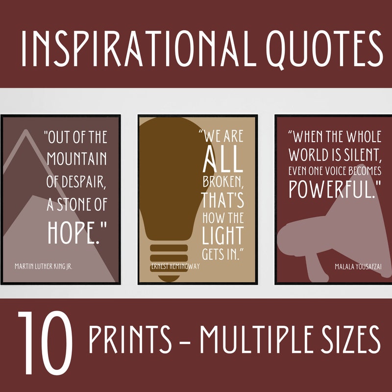 Quote Poster - Etsy