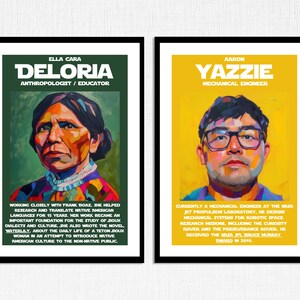 Indigenous History Month Posters Native American Indigenous Scientists ...