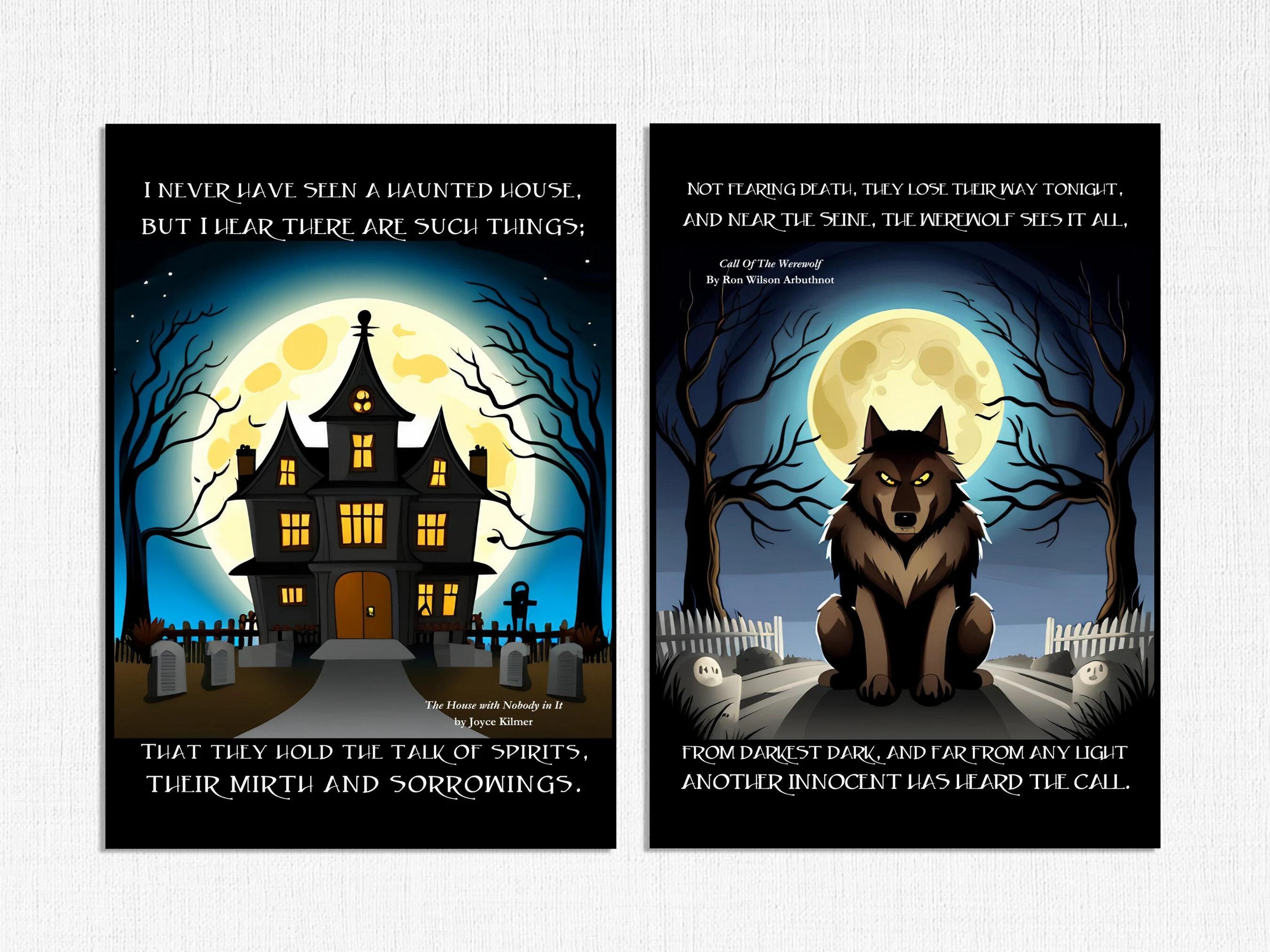 Middle School Halloween Posters Halloween Wall Art for Middle School ...