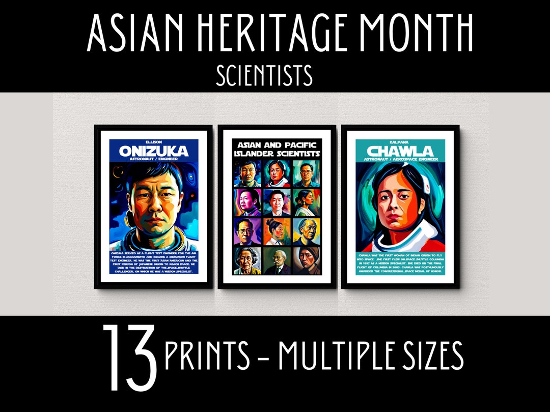 Asian and Pacific Islander Heritage Month Posters, Asian Heritage Month ...