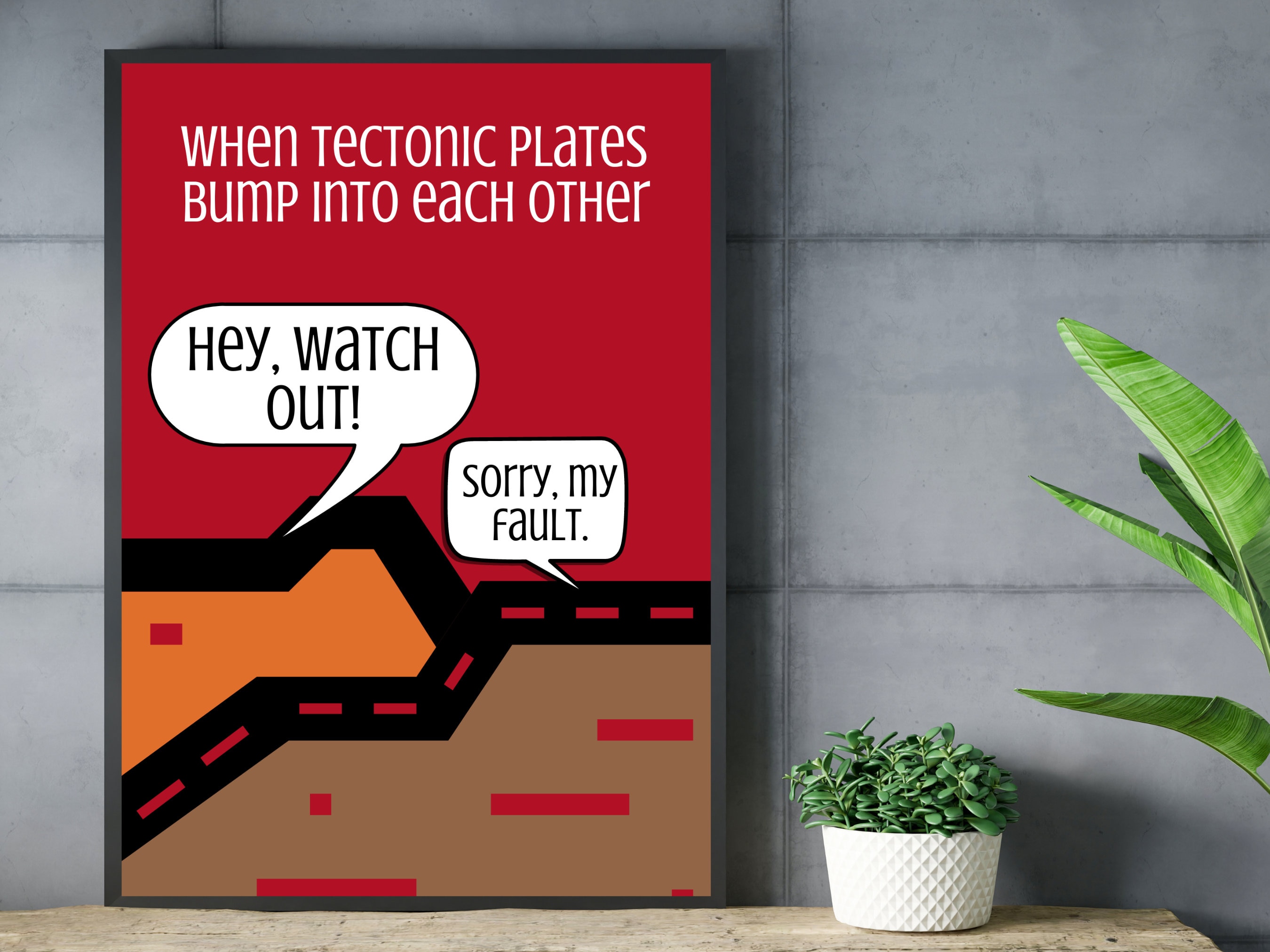 Geology Puns Posters: Funny Social Studies Classroom Decor Geology ...