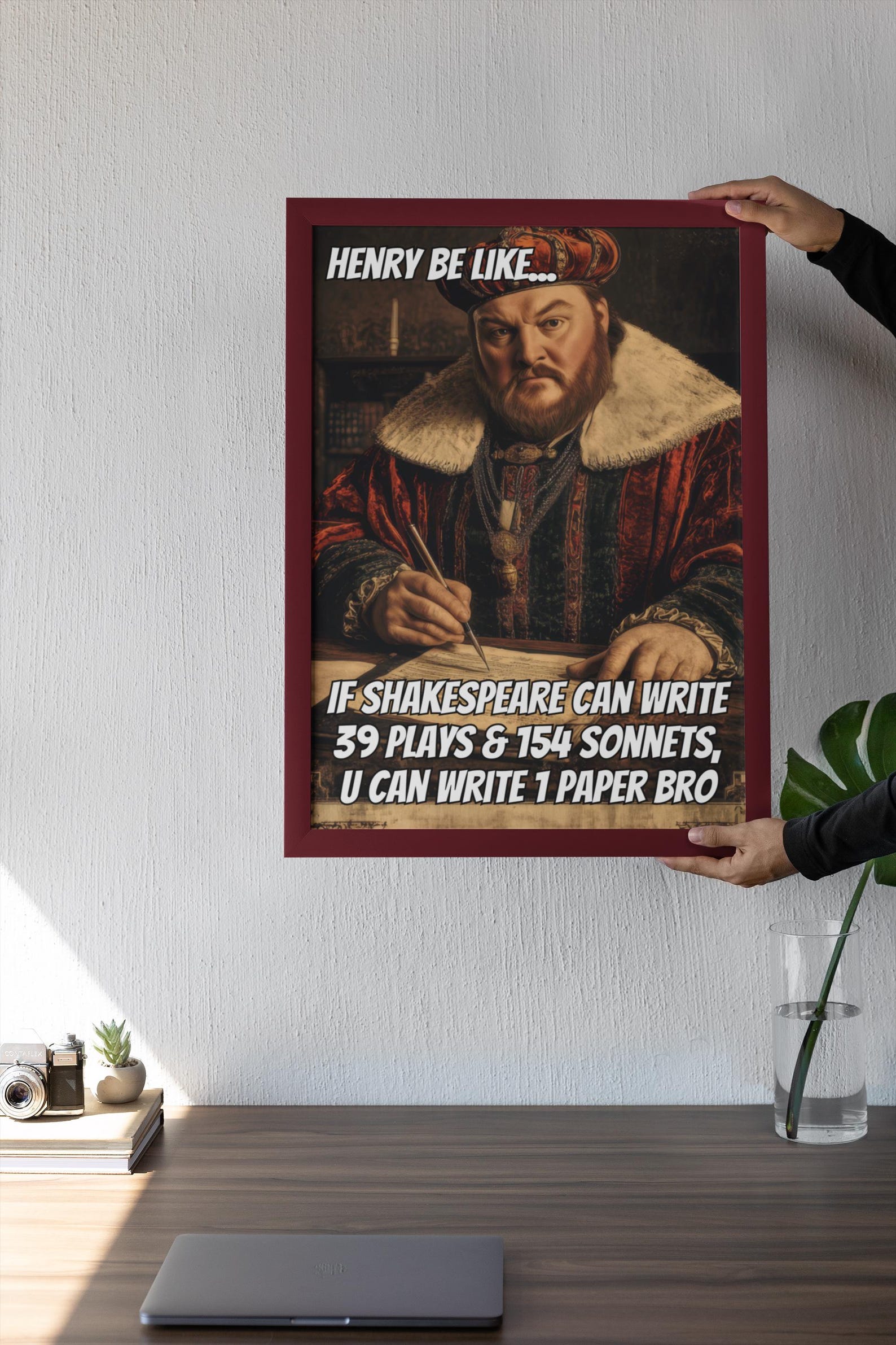 Back to School Classroom Rules Posters: Historical Figures Cringe Class ...