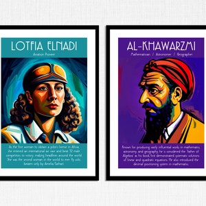 Famous Arab Figures in History Arab Heritage Month Posters Arab ...