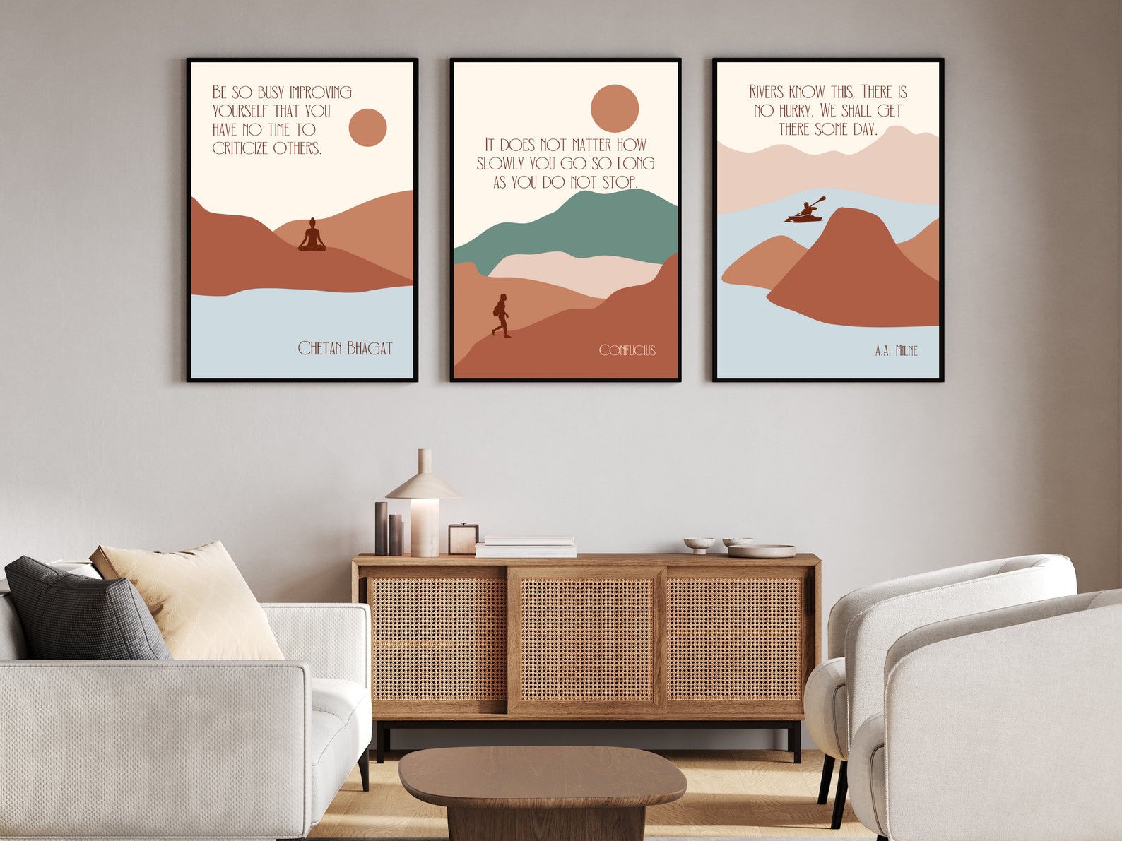 Boho Growth Mindset Posters Inspirational High School - Etsy